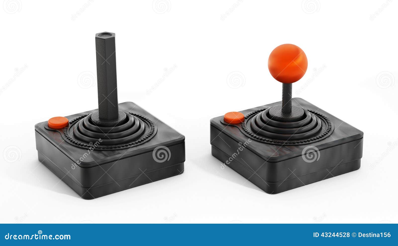 Vintage joystick stock photo. Image of plastic, handheld - 43244528