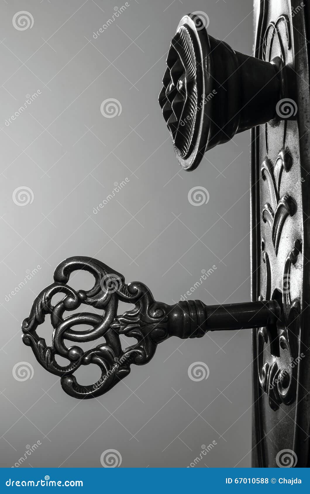 Vintage key stock photo. Image of object, access, round - 67010588