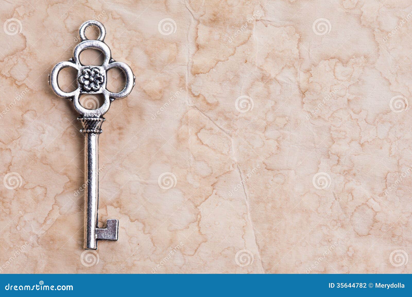 Vintage key stock photo. Image of paper, card, child - 35644782