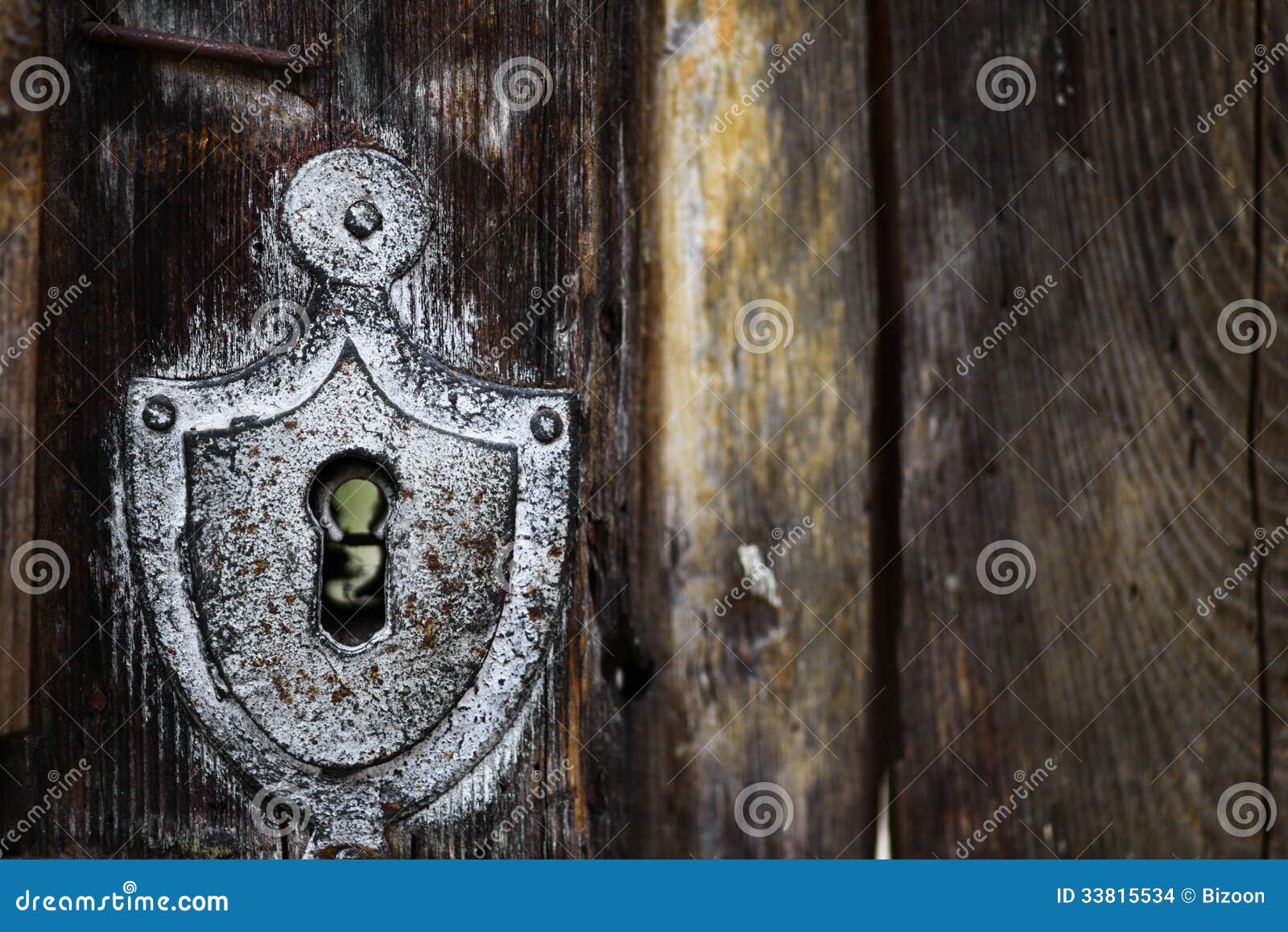 Vintage keyhole stock photo. Image of metal, antique - 33815534