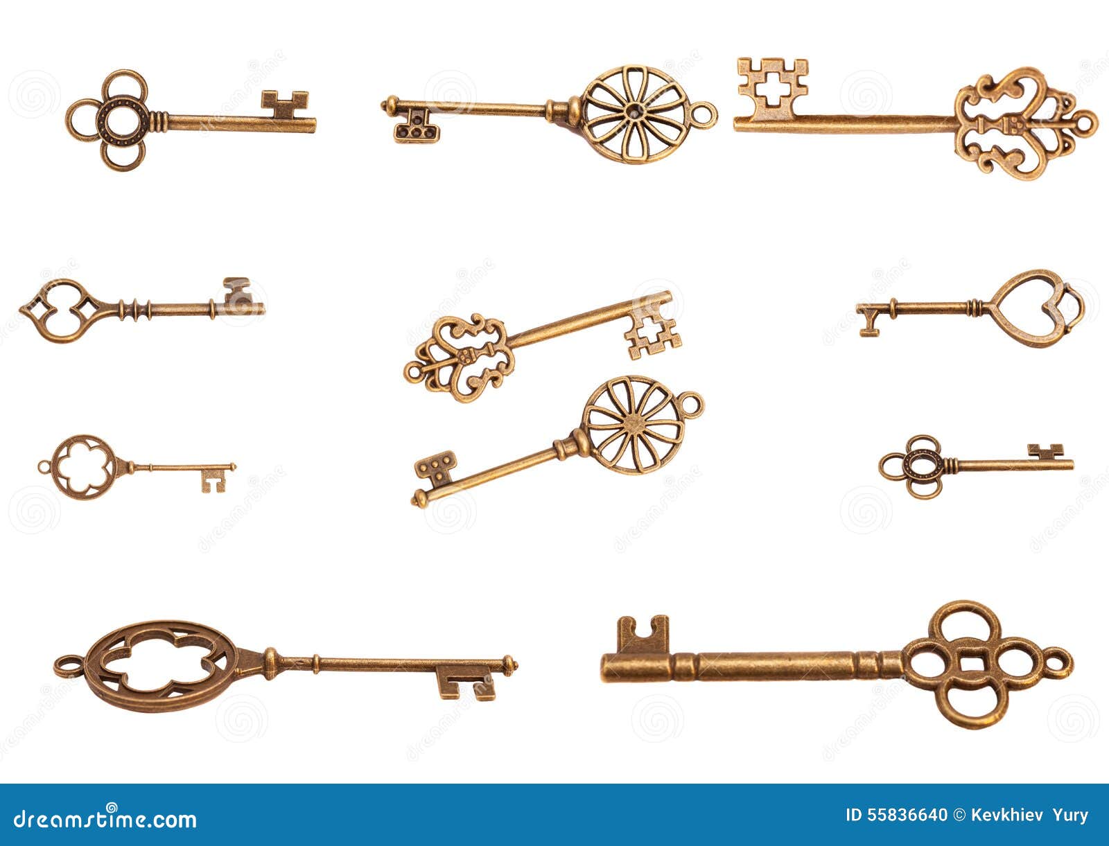 Vintage Keys stock photo. Image of vintage, magic, gold - 55836640