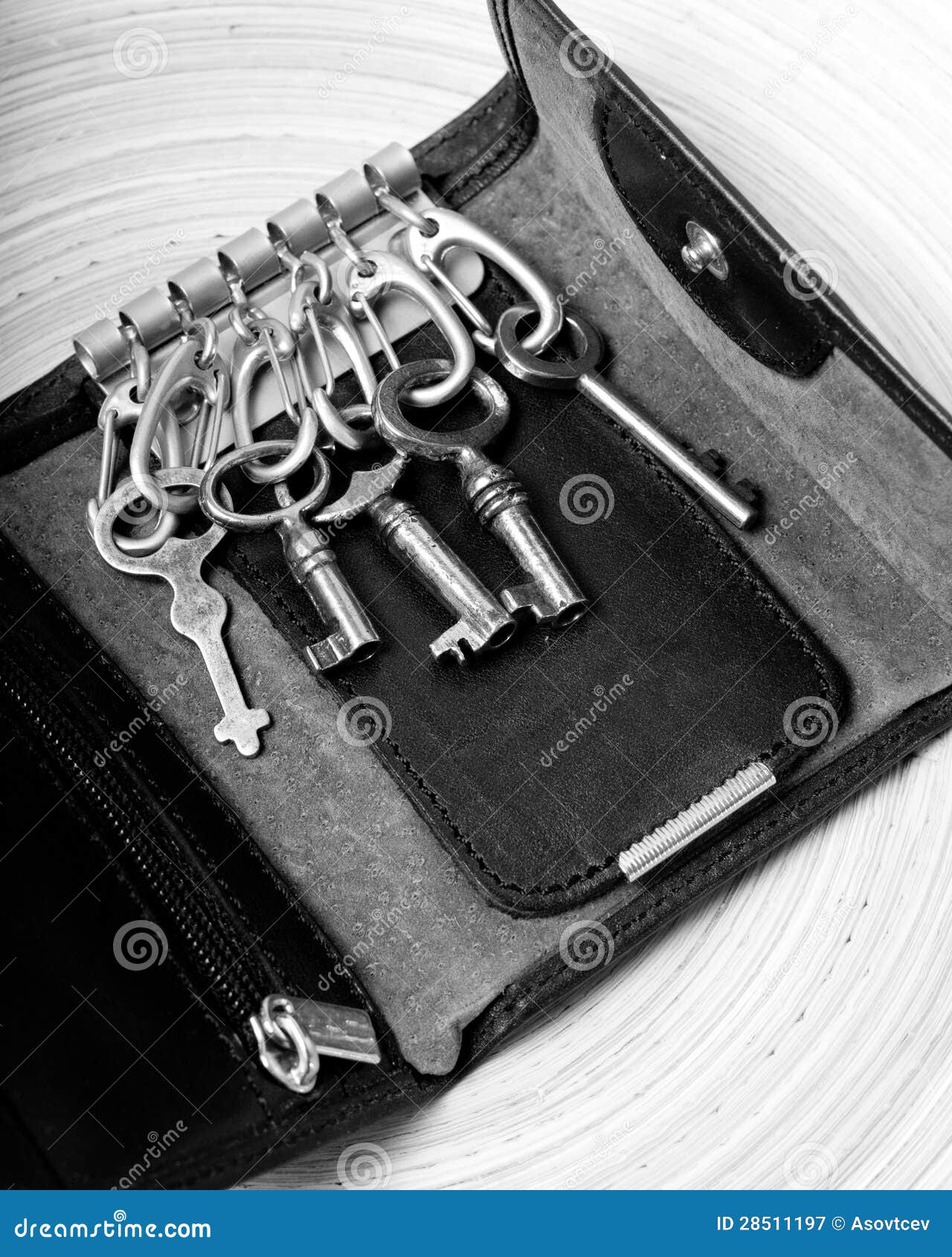 Vintage Keys with Marks of Use Stock Image - Image of vintage, material ...