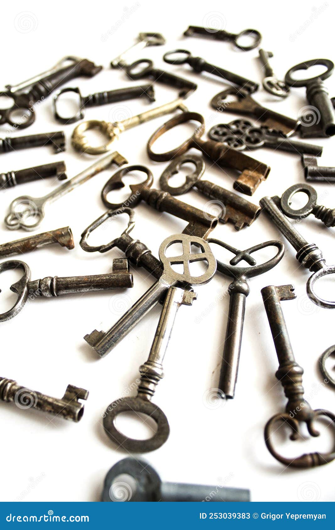 Vintage keys stock image. Image of cloth, accessory - 253039383