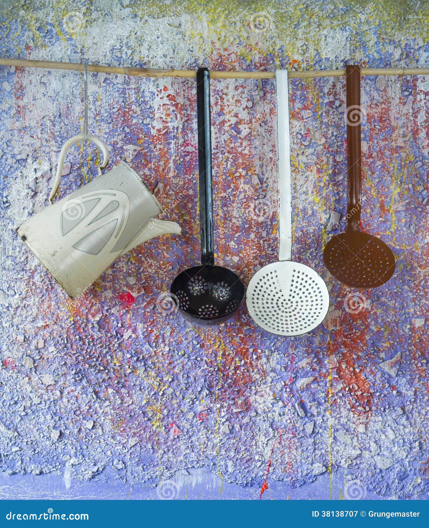 Vintage kitchen utensils stock image. Image of domestic - 38138707