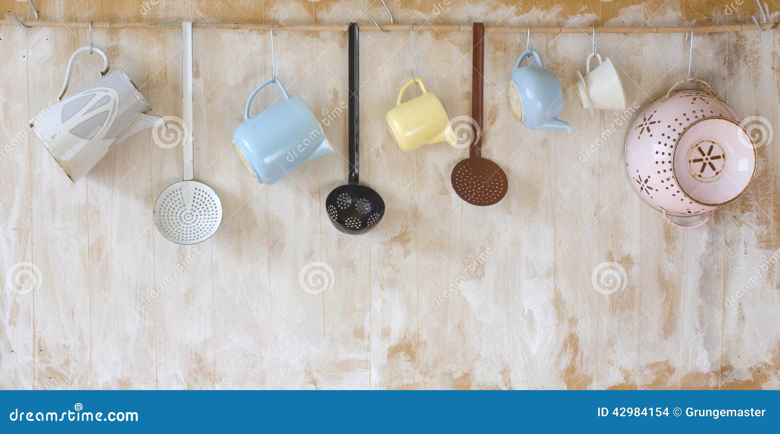 Vintage Kitchen Utensils Collage Stock Image | CartoonDealer.com #36743509