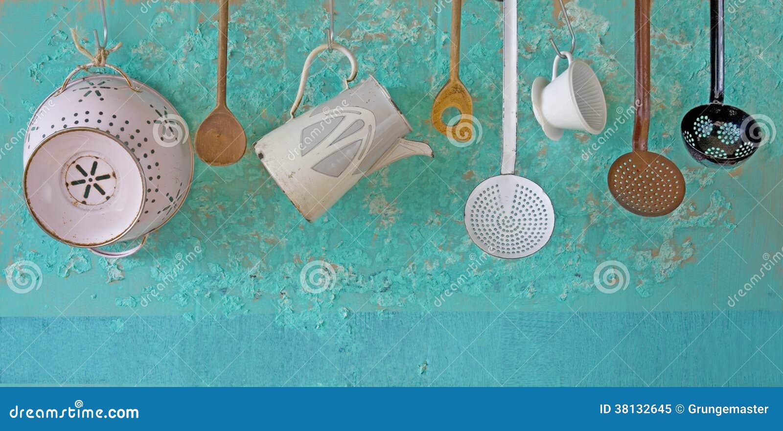 Vintage Kitchen Utensils Collage Stock Image | CartoonDealer.com #36743509