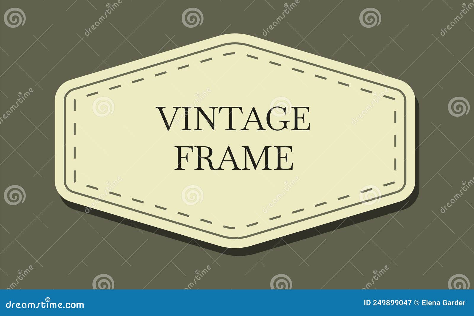 Vintage Labels. Retro Decorative Sticker Set Stock Vector ...