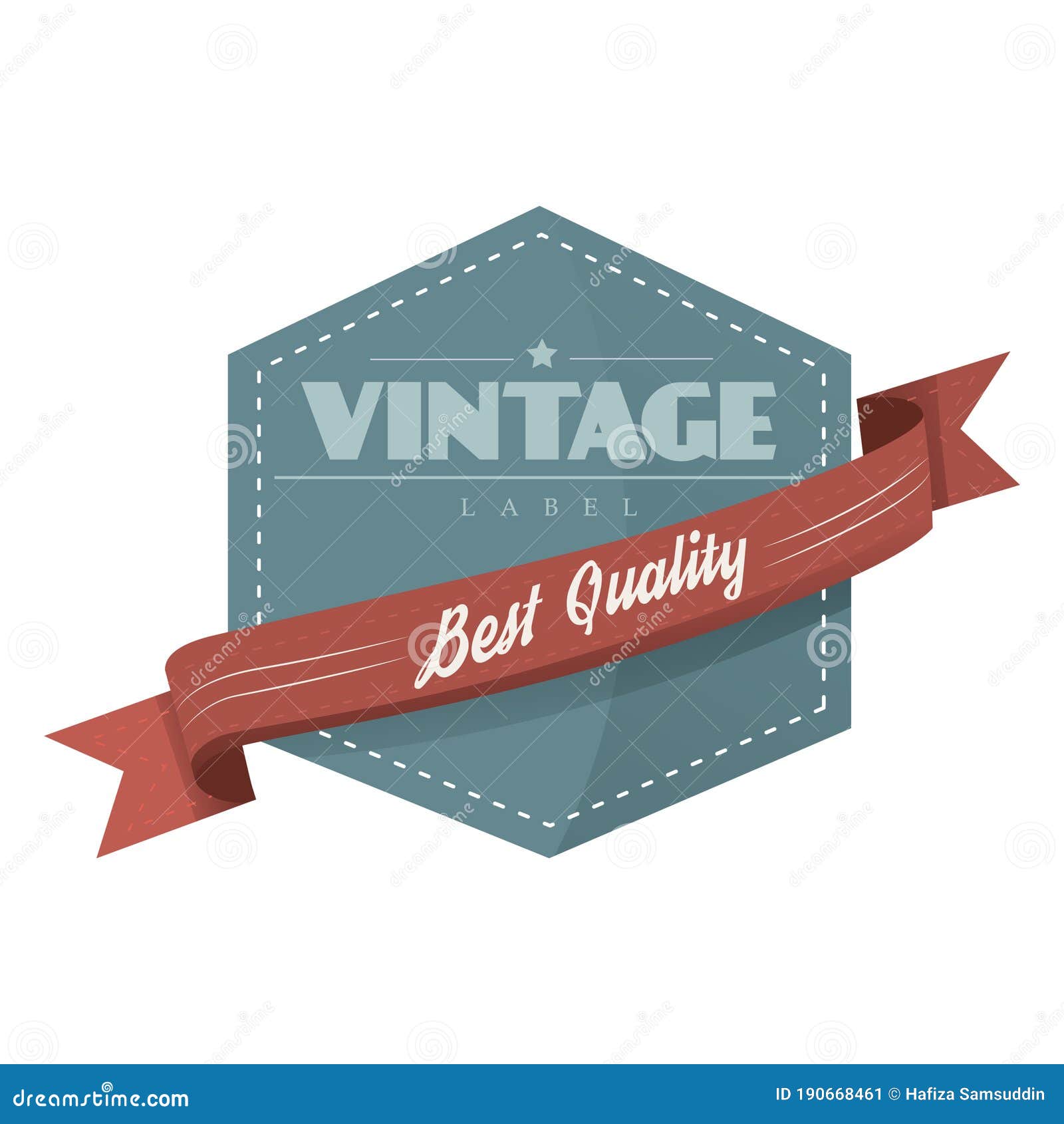 Vintage Lable. Vector Illustration Decorative Design Stock Vector ...