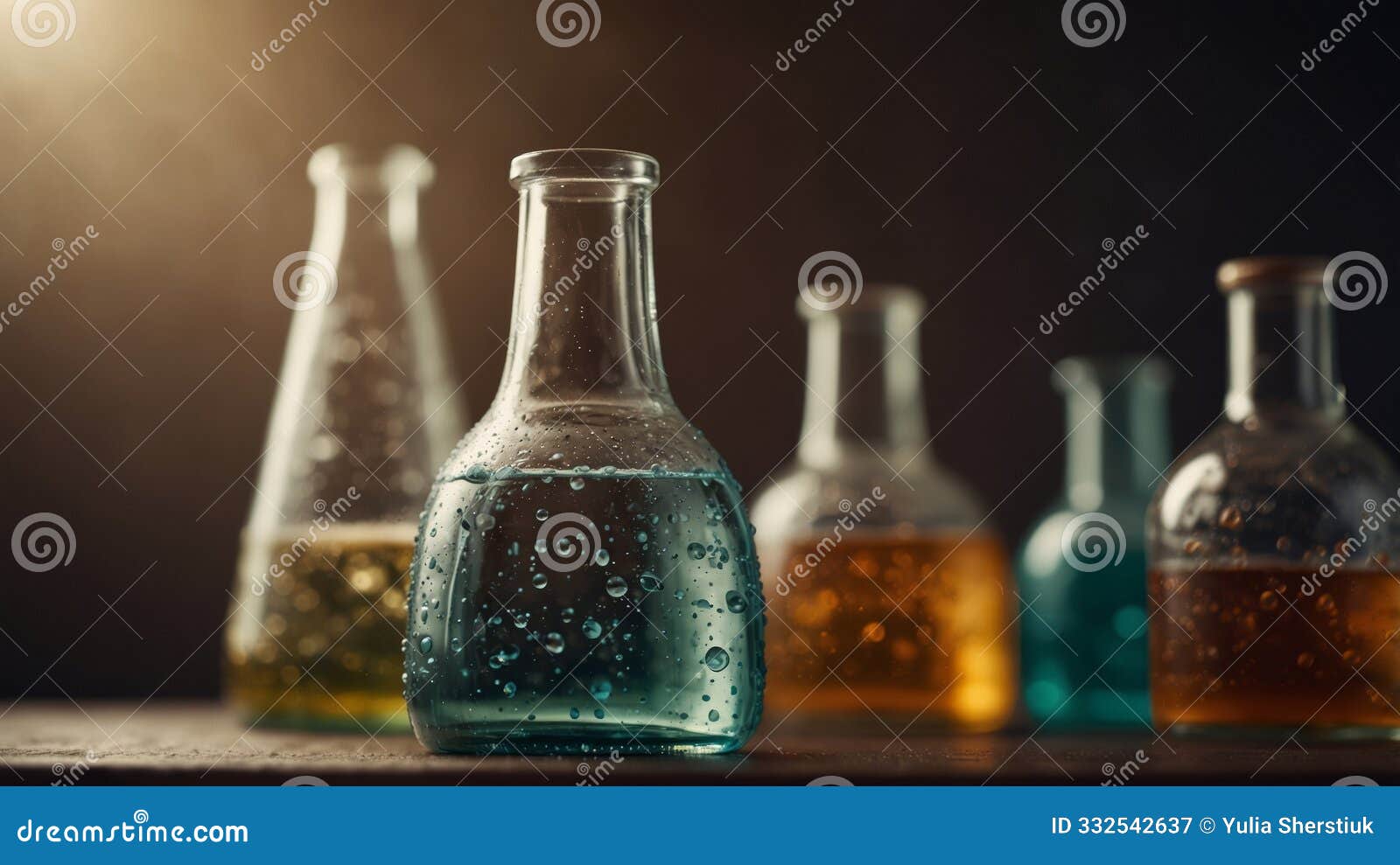 Old Laboratory With A Lot Of Bottles Royalty-Free Stock Photography ...