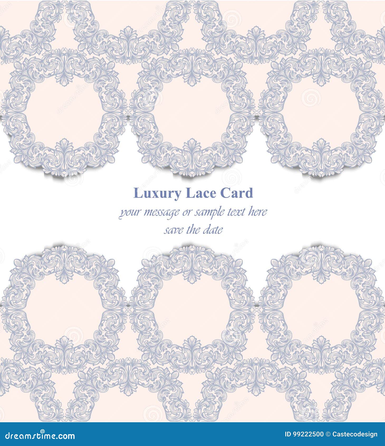 Vintage Lace Banner Poster Background Vector Illustration Stock Vector ...