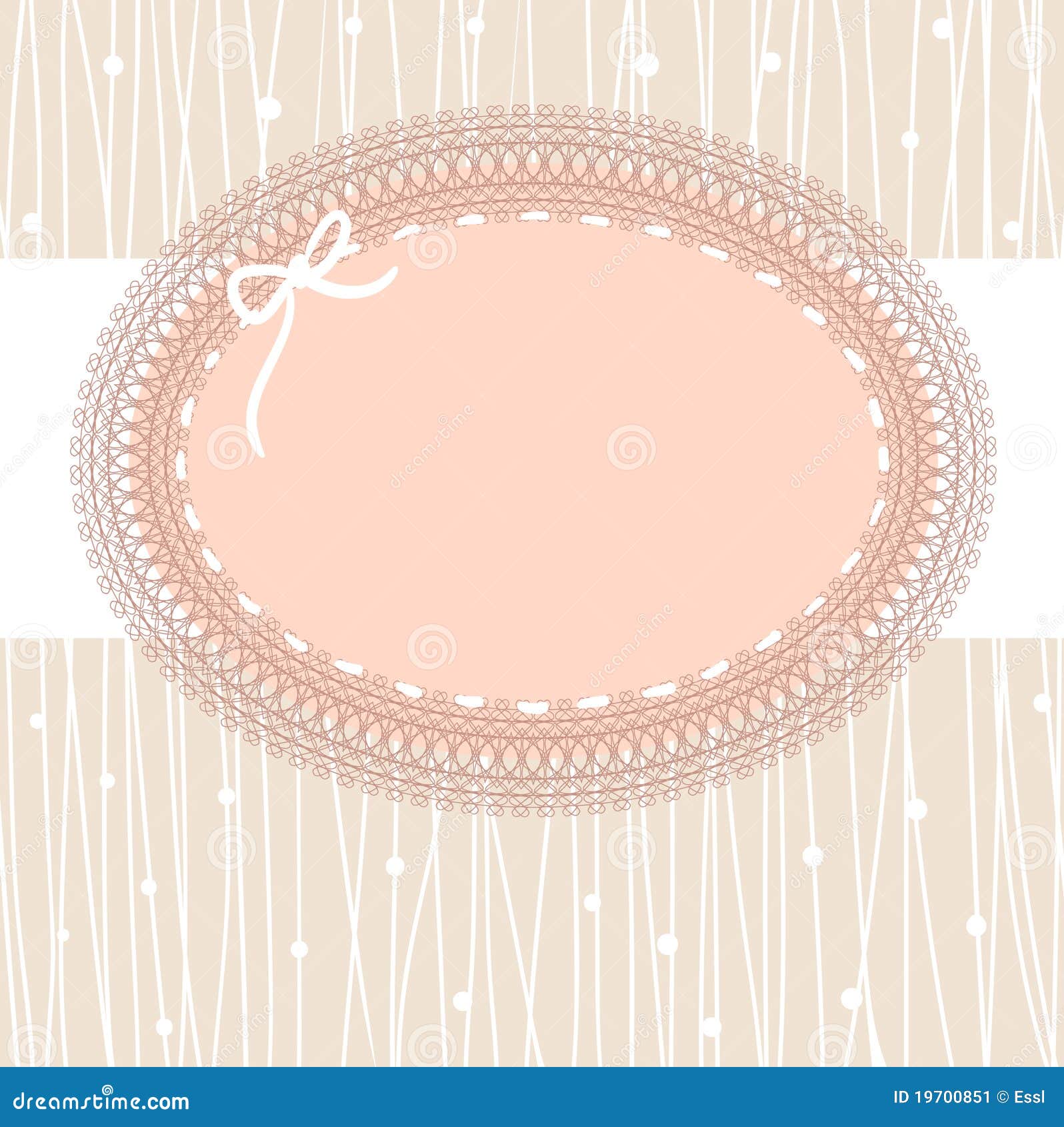 Vintage lace frame stock vector. Illustration of abstract - 19700851