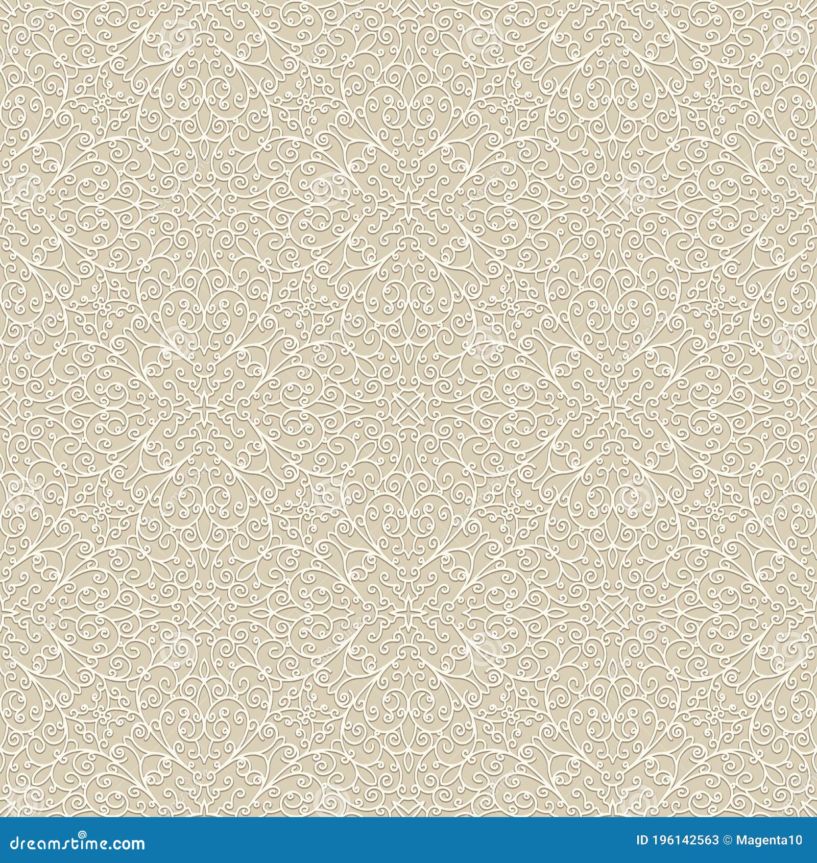 Vintage Lace Texture, Seamless Pattern Stock Vector - Illustration of ...