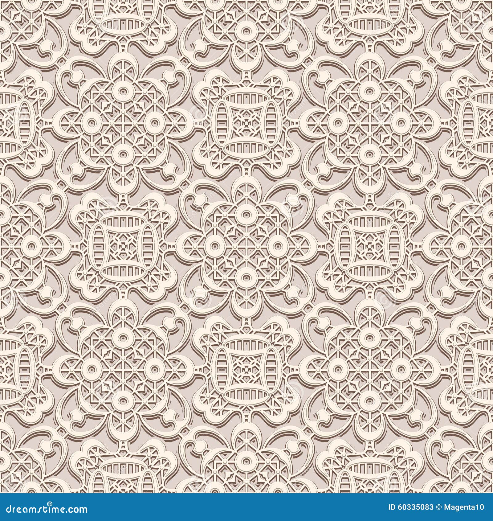 Vintage lace pattern stock vector. Illustration of lingerie - 60335083