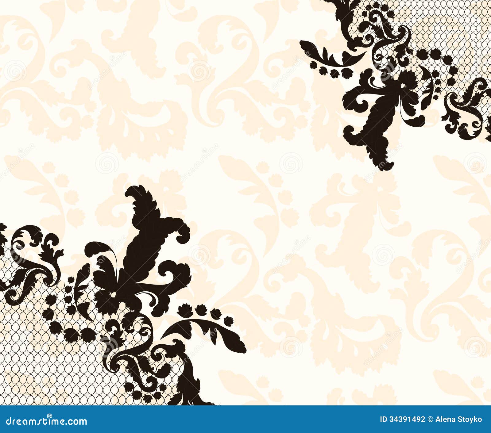 Vintage Lacy Patterns Royalty-Free Stock Image | CartoonDealer.com #9163834