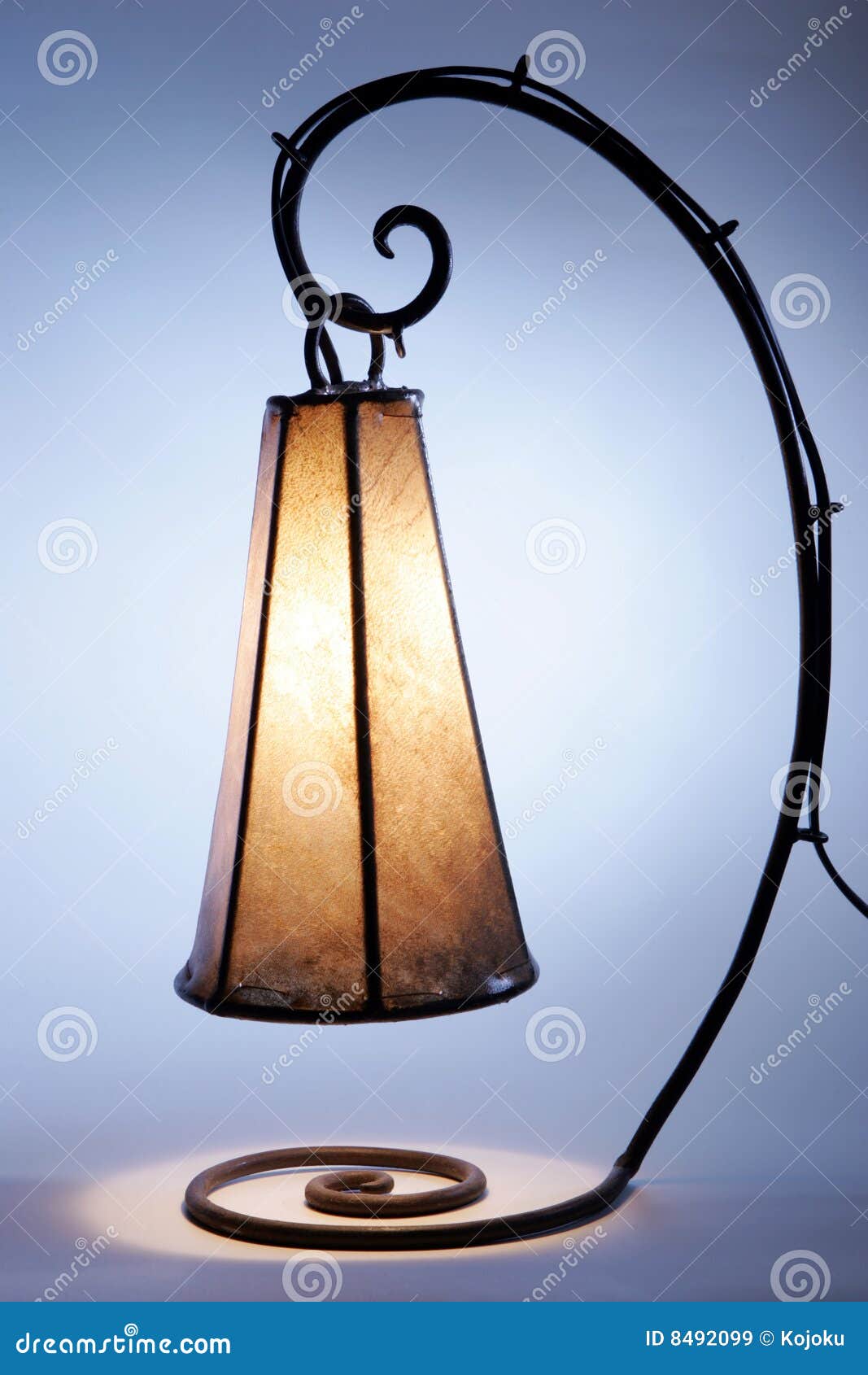 Vintage lamp stock image. Image of shining, retro, shade - 8492099