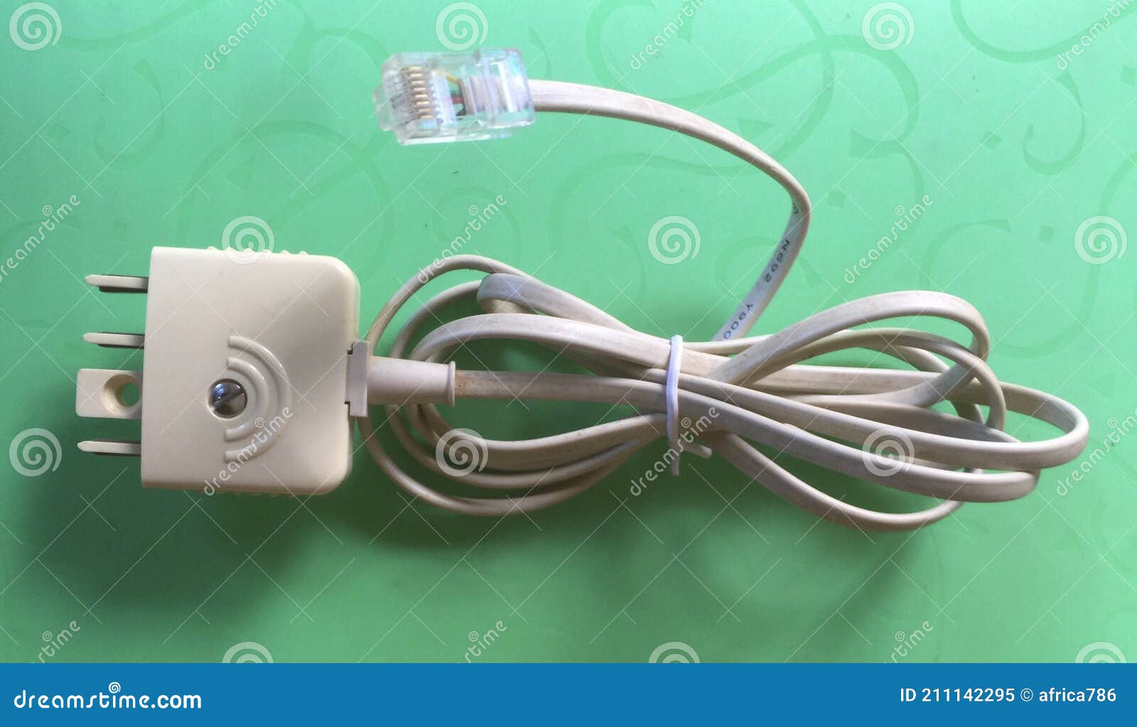 Vintage Telephone Cable stock image. Image of telephone - 211142295