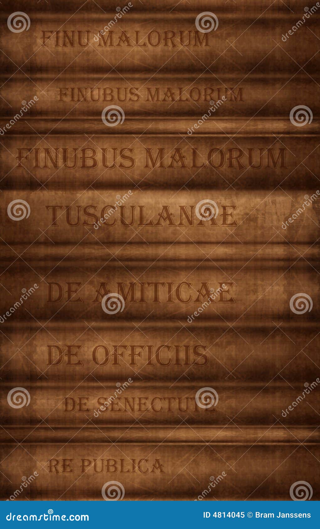 Vintage latin books stock illustration. Illustration of text - 4814045