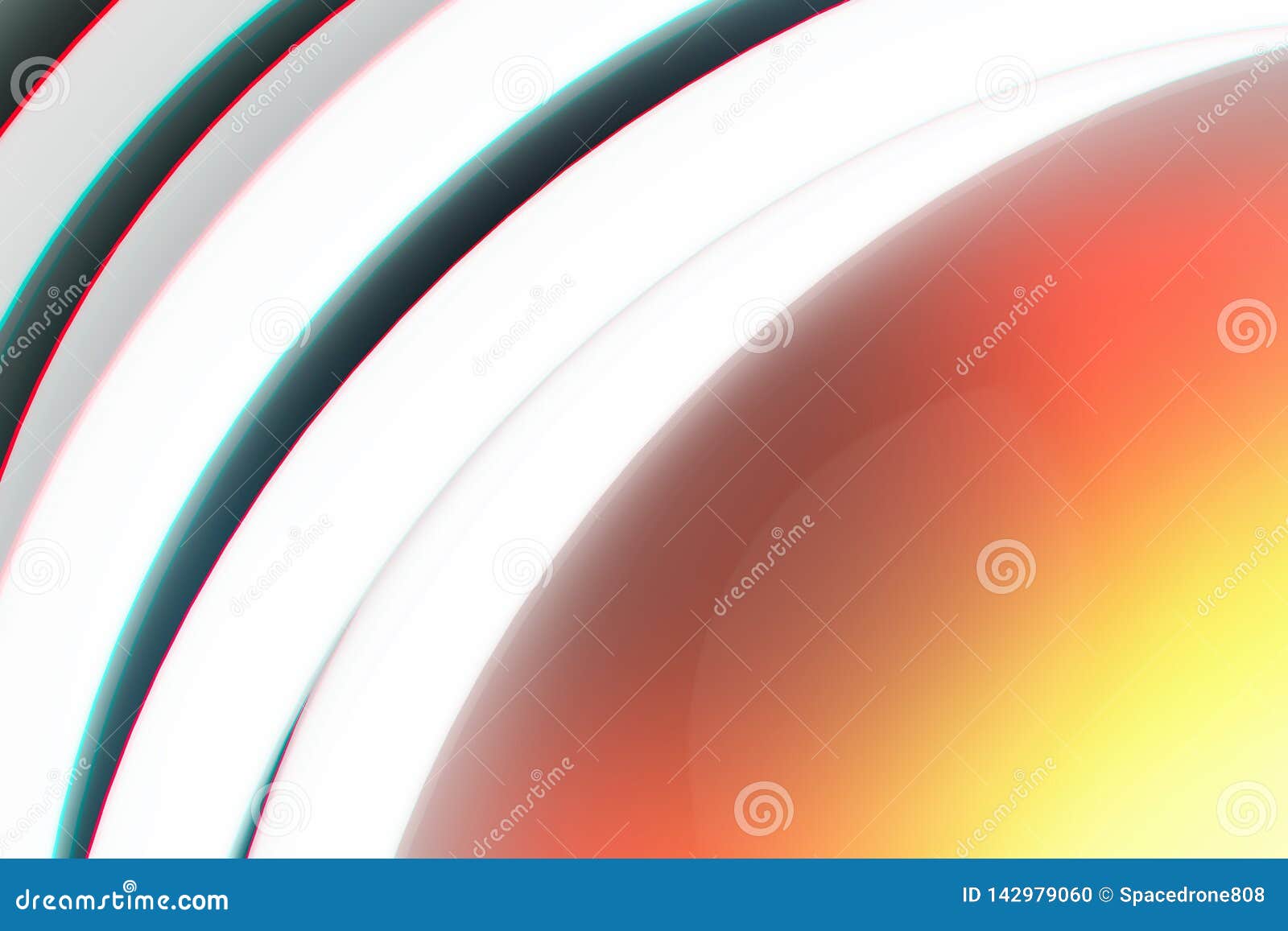 Vintage Lens Chromatic Aberration Closeup Design Element Stock ...