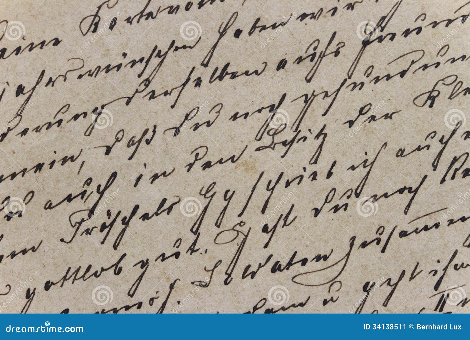 Vintage Letter stock image. Image of paper, document - 34138511