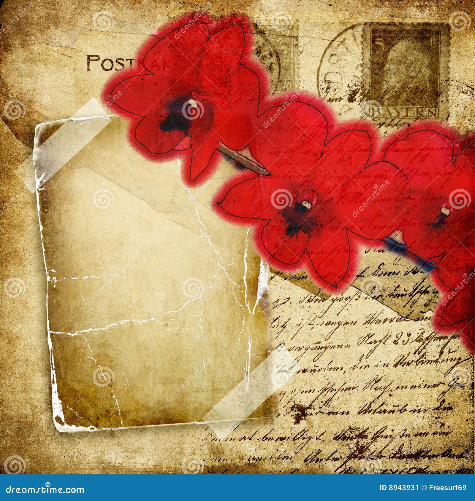 Vintage letters stock illustration. Illustration of abstraction - 8943931