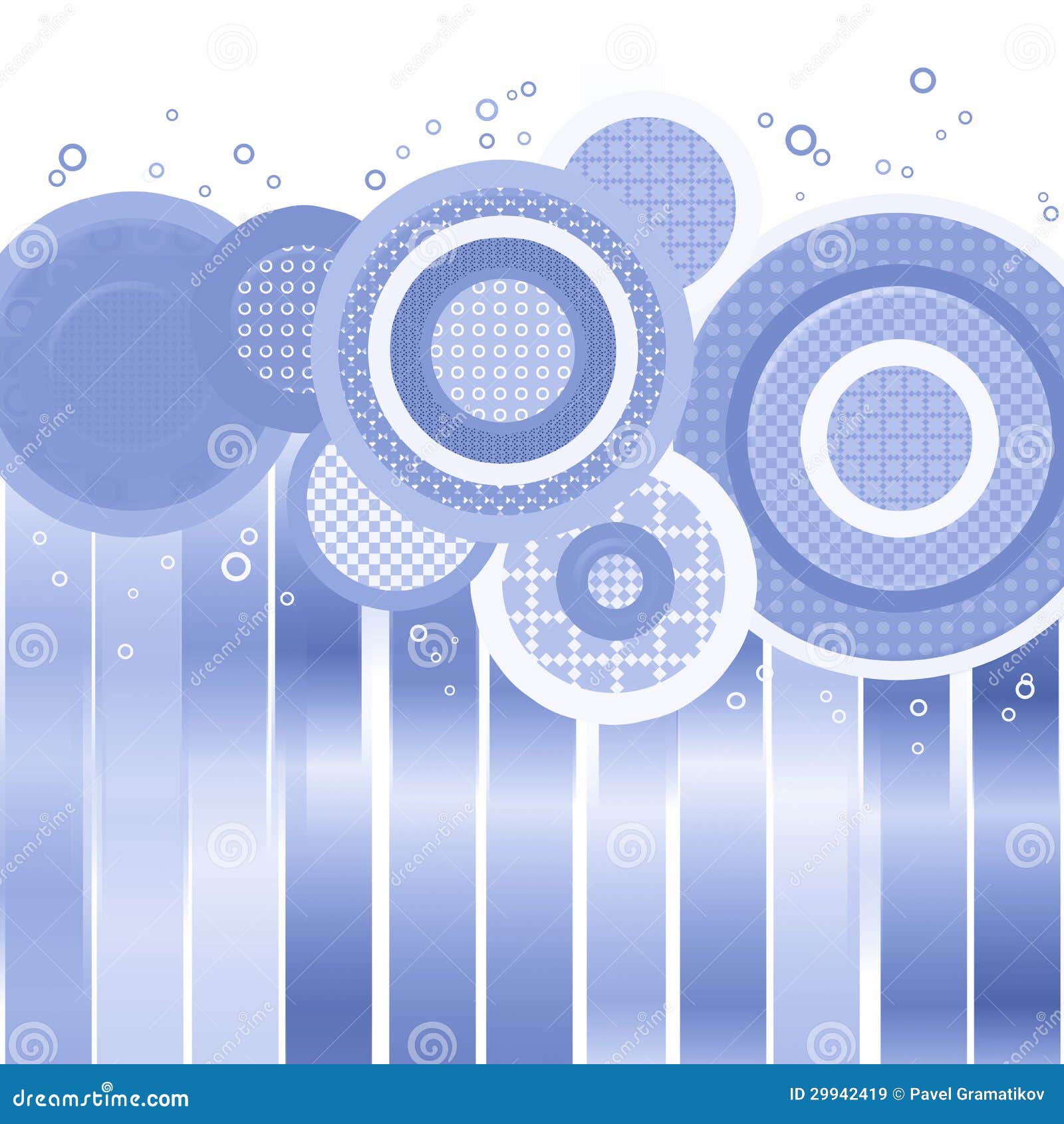 Vintage Light Blue Background Stock Illustration - Illustration of lush ...