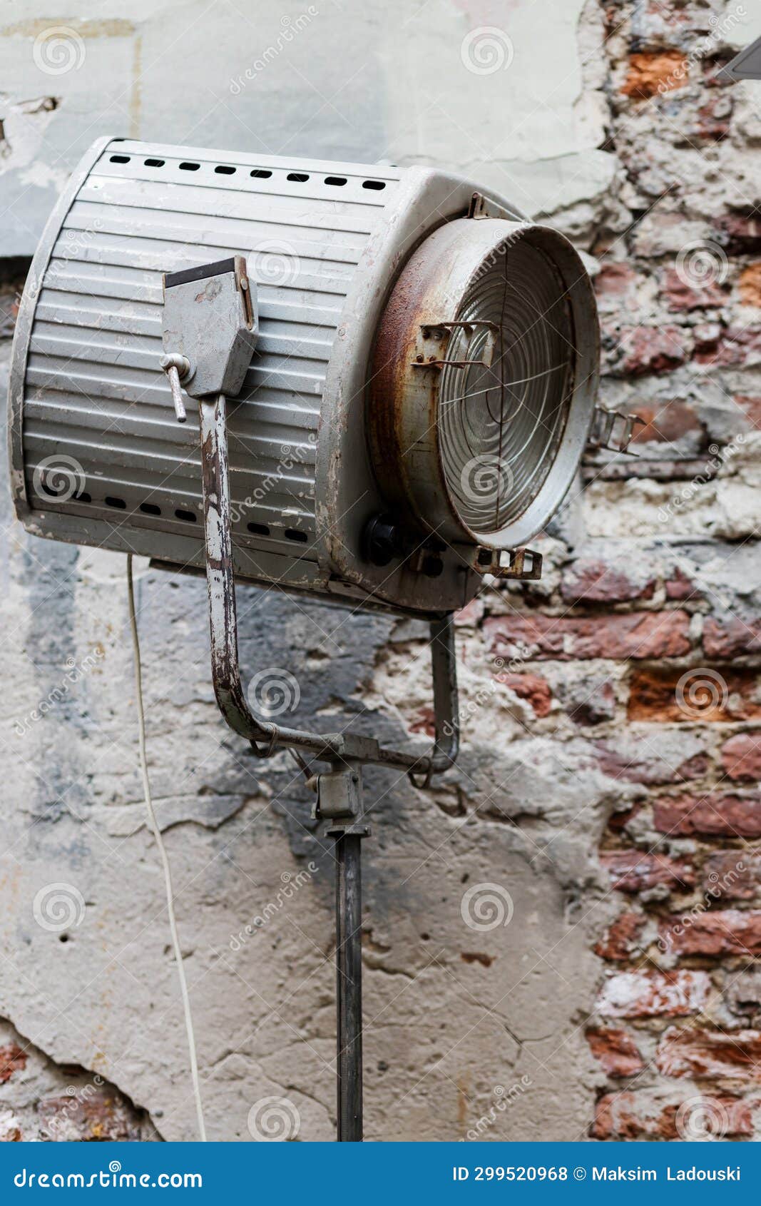 Vintage light source lamp stock photo. Image of antique - 299520968