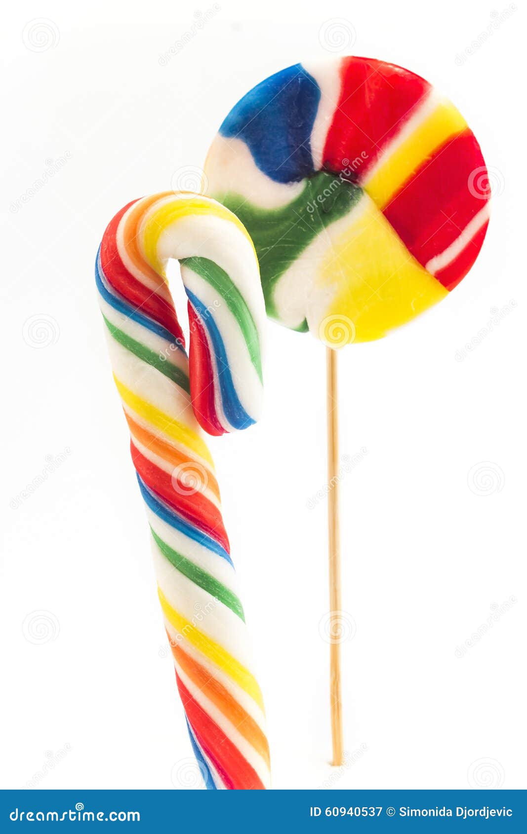 Vintage lollipops on white stock image. Image of candy - 60940537
