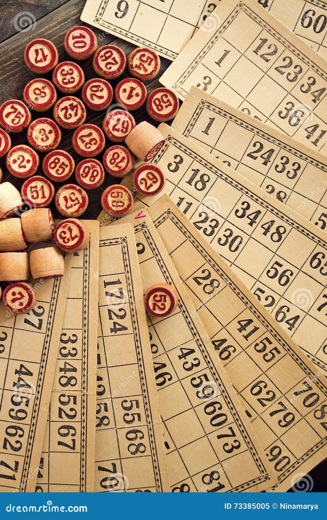 Vintage lotto stock image. Image of paper, shabby, lottery - 73385005