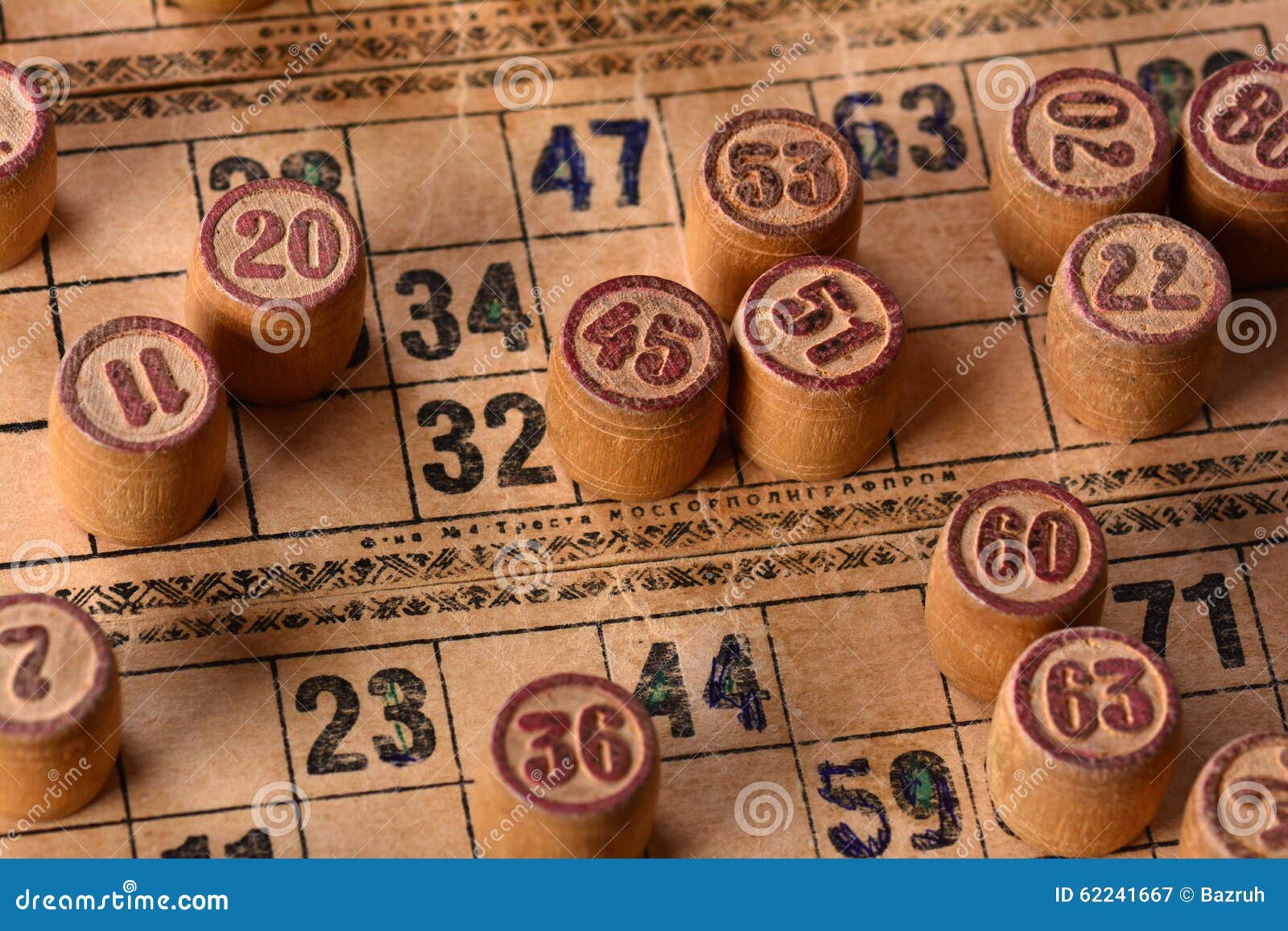 Vintage lotto stock image. Image of card, creative, lottery - 62241667