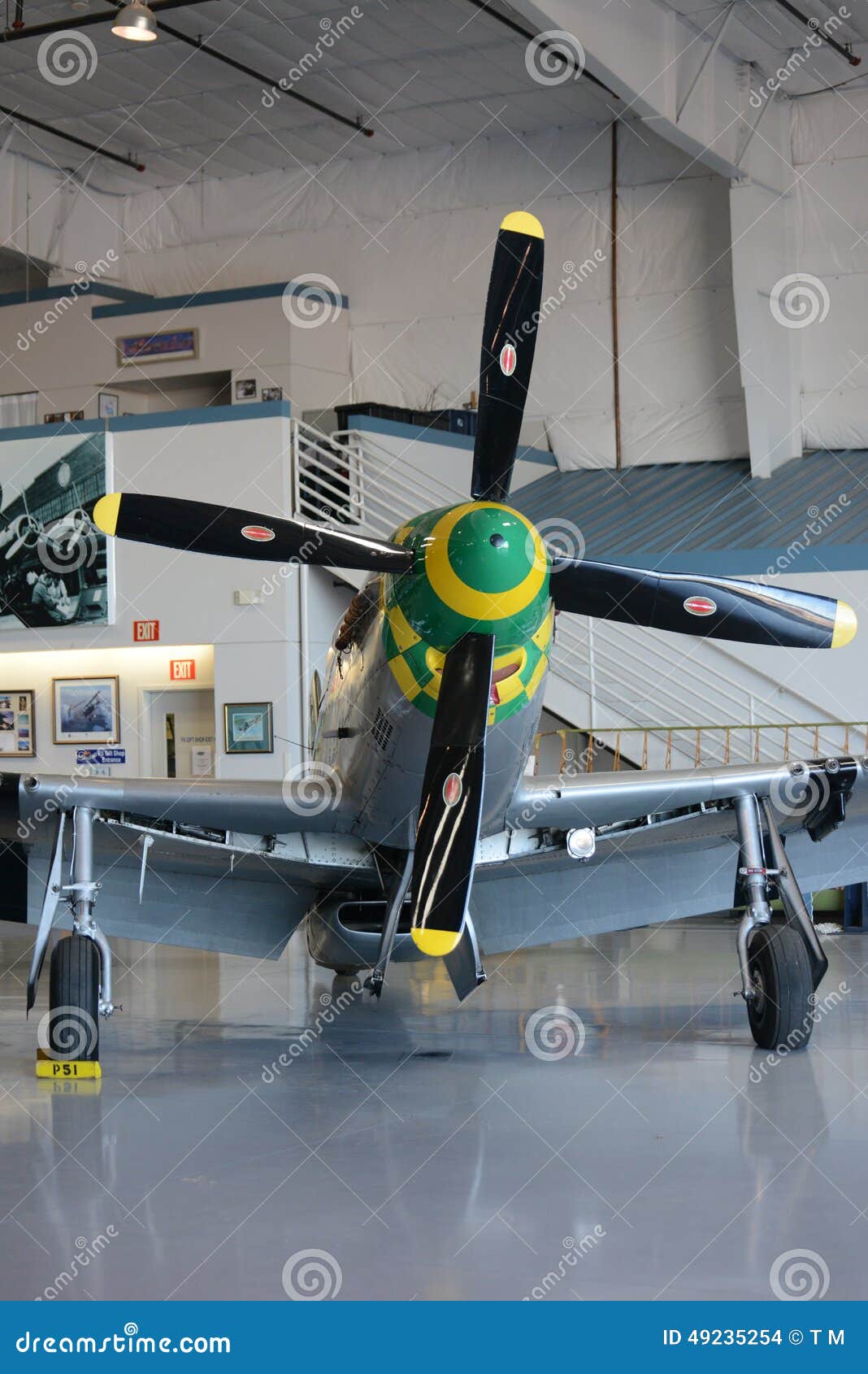 Vintage Low Wing Fighter Plane Editorial Stock Image - Image of wing ...