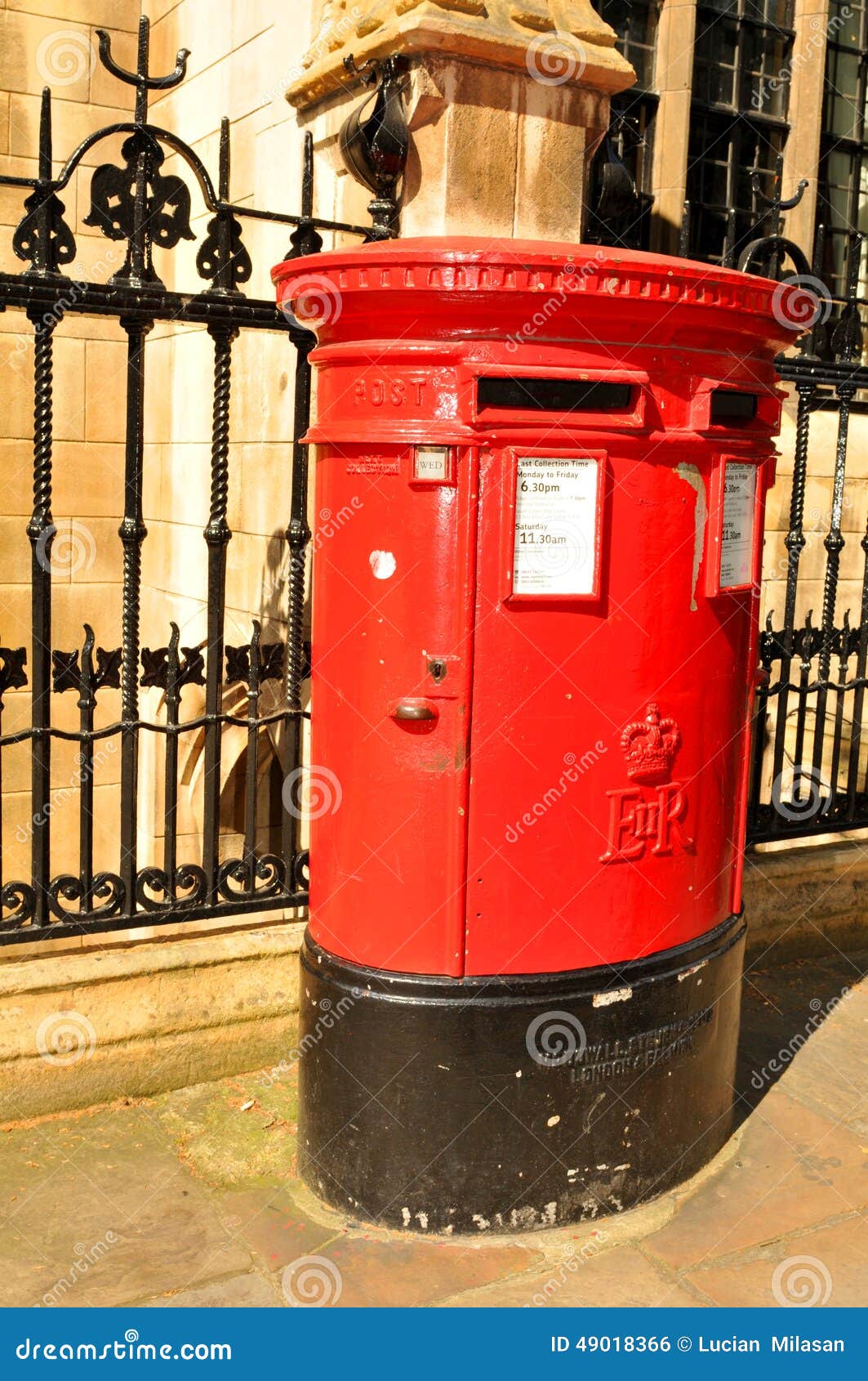 Vintage mailbox stock photo. Image of exterior, historic - 49018366