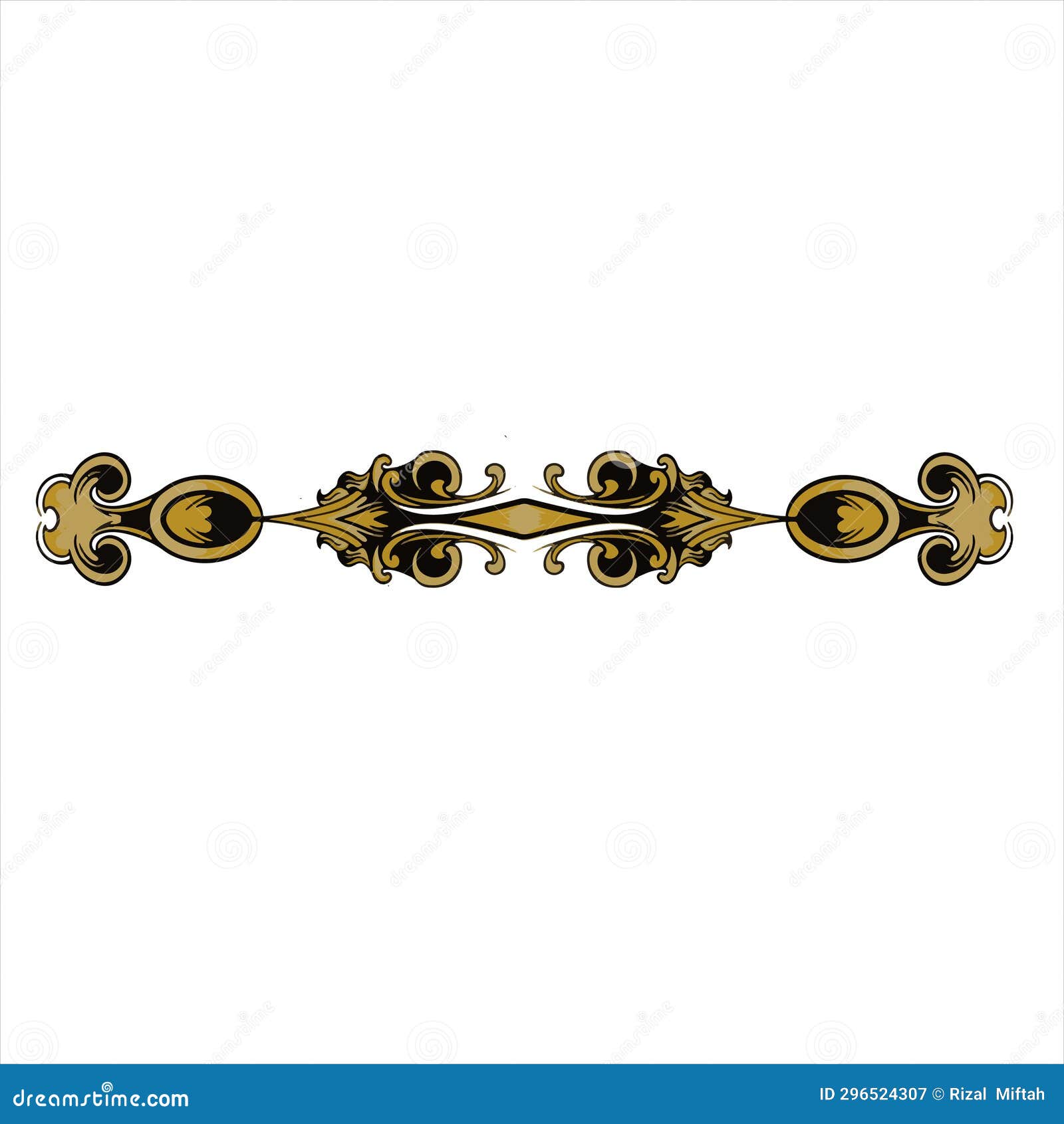 Vintage Mandala Ornament Line Design Stock Vector - Illustration of ...