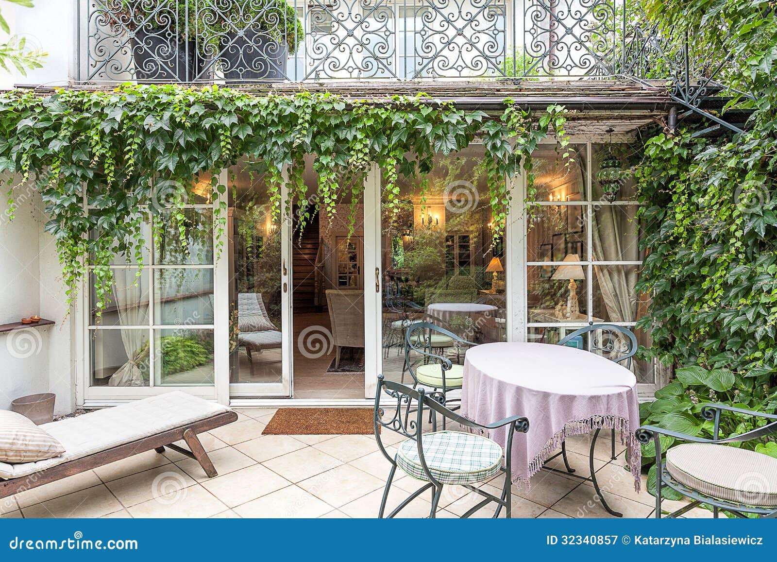 Vintage mansion - veranda stock image. Image of chairs - 32340857