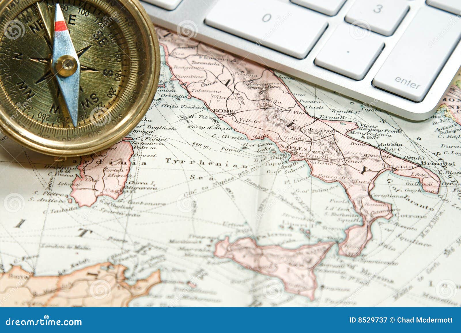 Vintage Map And Chart Royalty-Free Stock Photography | CartoonDealer ...