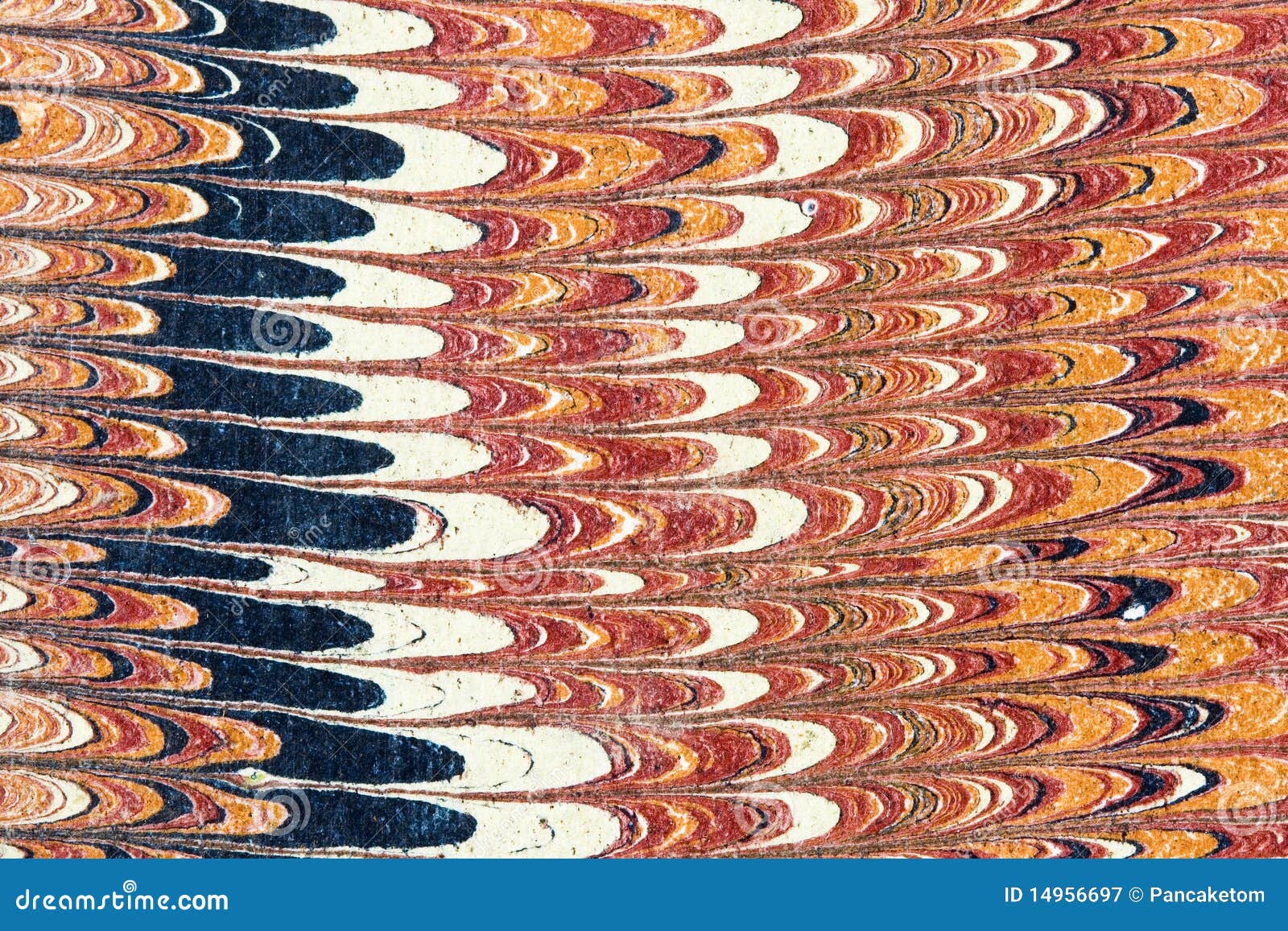 Vintage marbled paper stock image. Image of marbling - 14956697