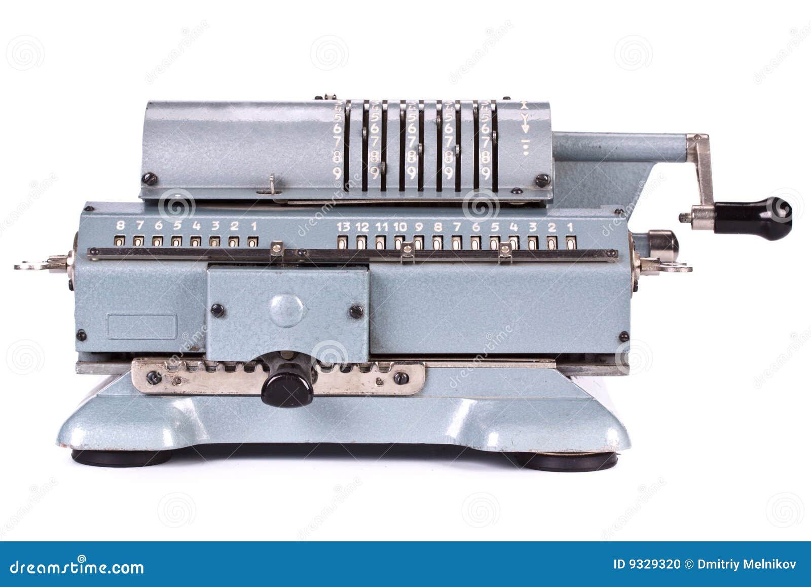 Mechanical Adding Machine Stock Image | CartoonDealer.com #42180313