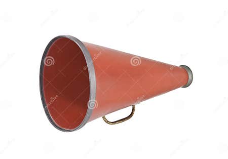 Vintage Megaphone stock image. Image of worn, amplify - 21135391