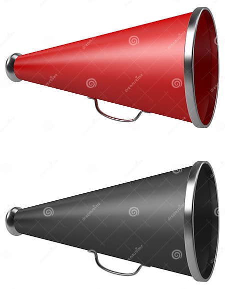 Vintage megaphone stock vector. Illustration of speaker - 63123474