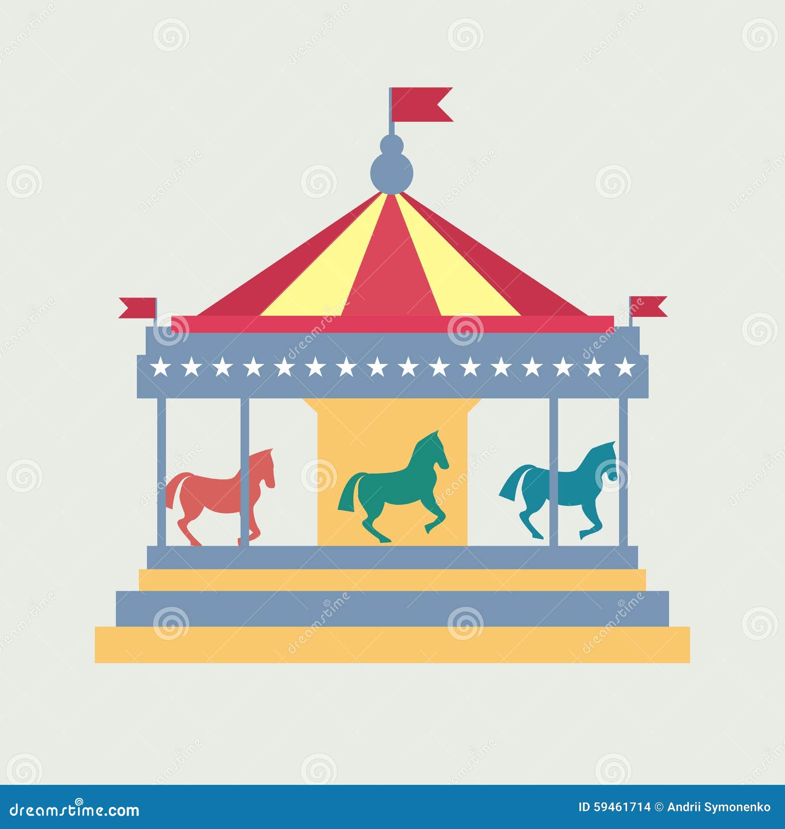 Carousel. Vector Drawing | CartoonDealer.com #149461424
