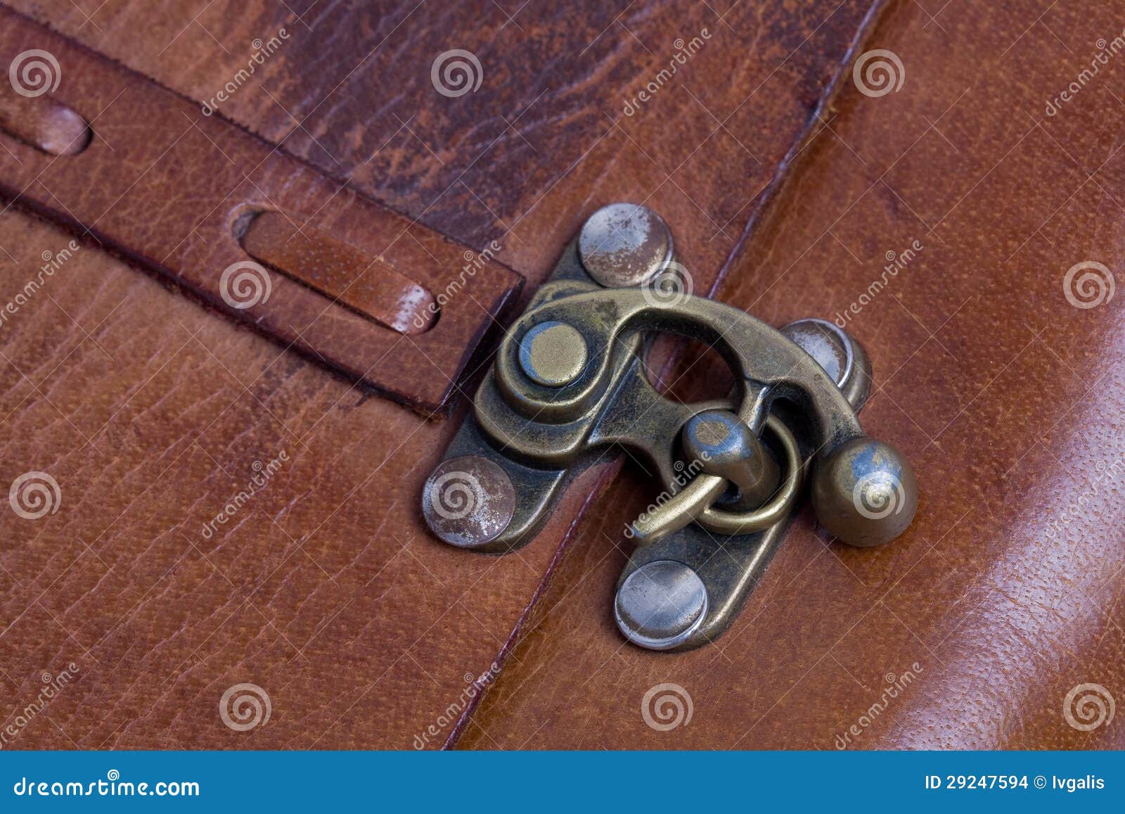 Vintage metal bag lock stock photo. Image of design, closeup - 29247594