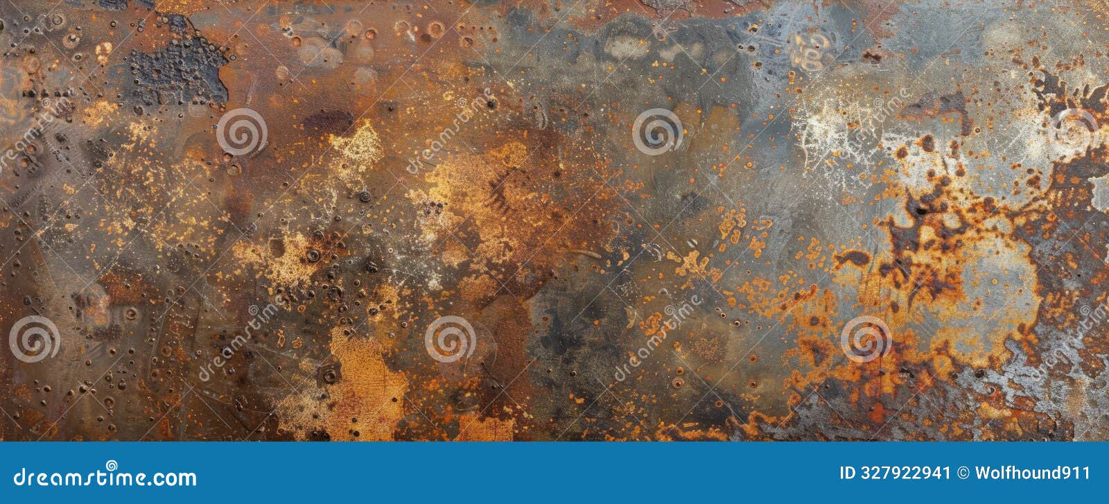 A Vintage Metal Surface with Visible Signs of Corrosion and Intricate ...