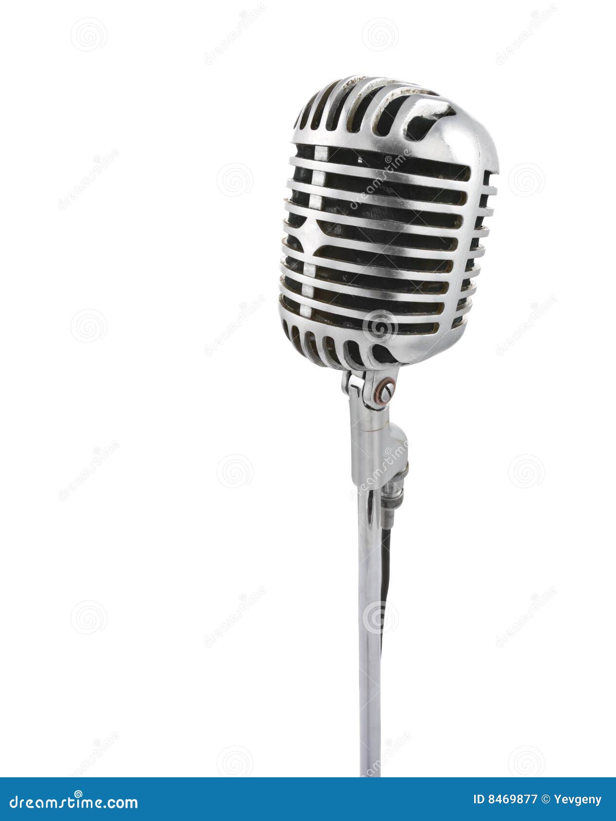 Vintage microphone stock image. Image of audience, concert - 8469877