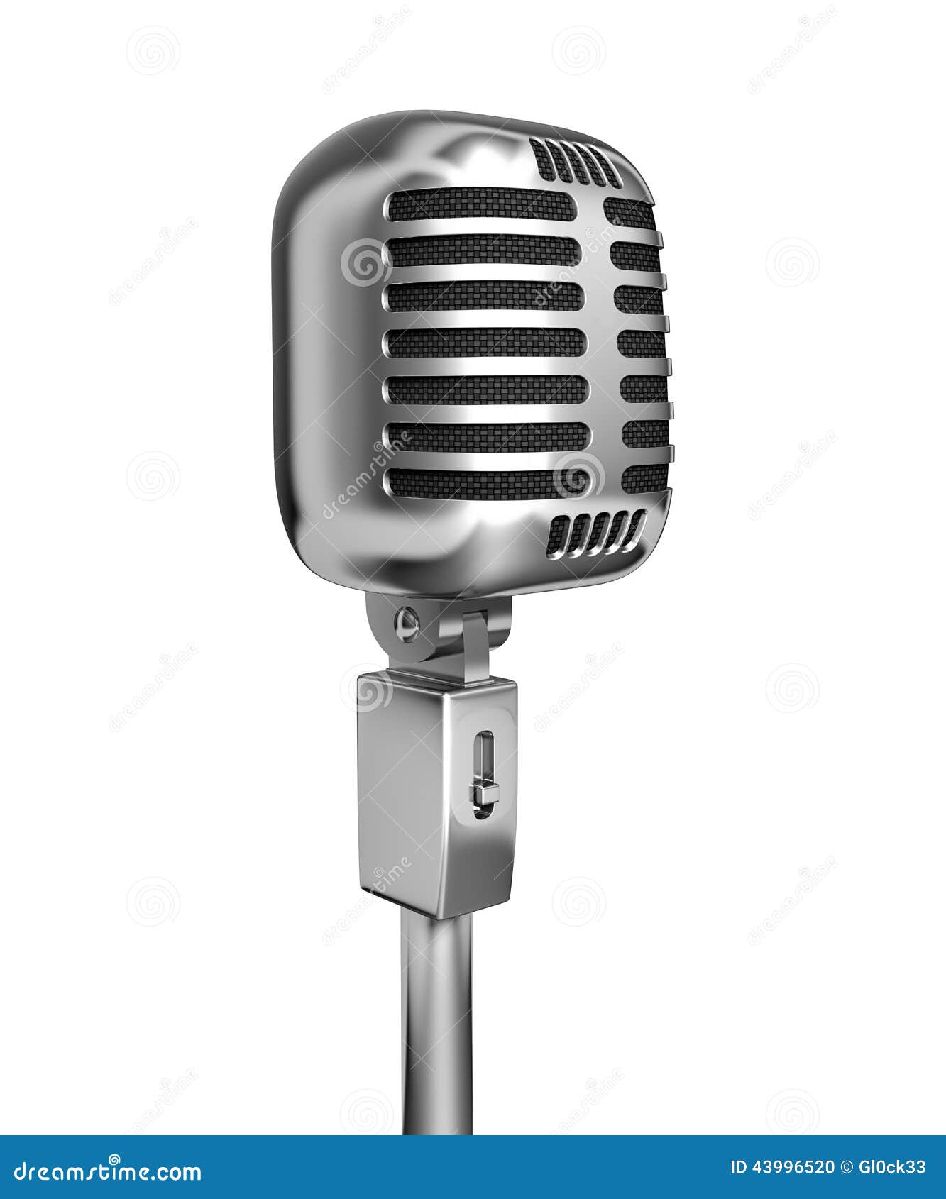 Vintage Microphone Royalty-Free Cartoon | CartoonDealer.com #43996520