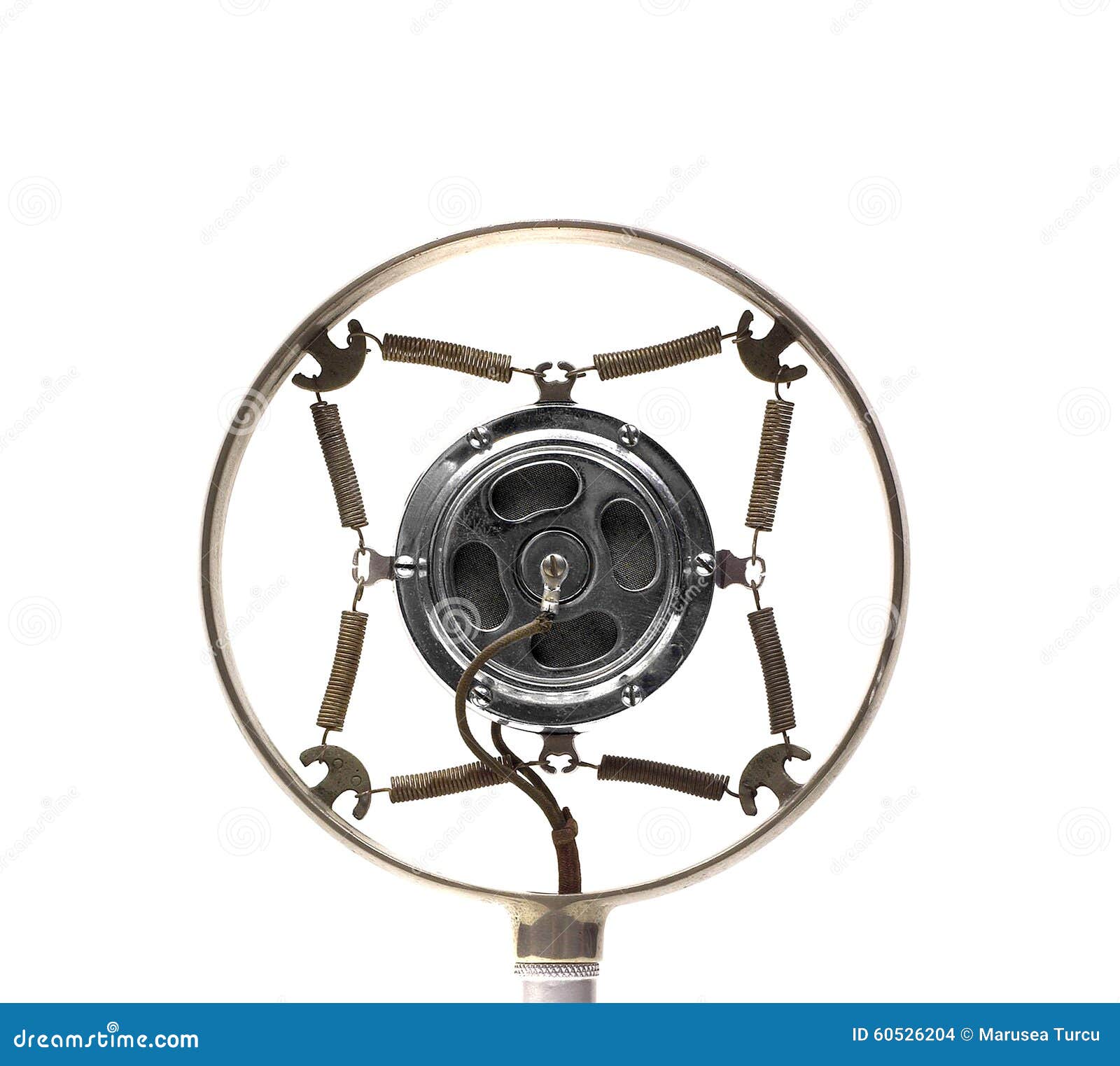 Vintage microphone stock photo. Image of background, sing - 60526204