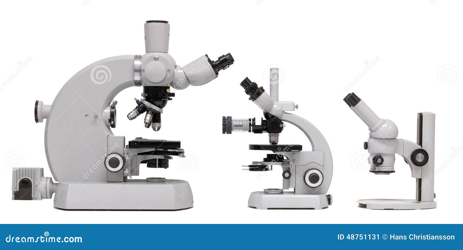 Vintage Microscope Old Warn Microscope Royalty-Free Stock Photography ...