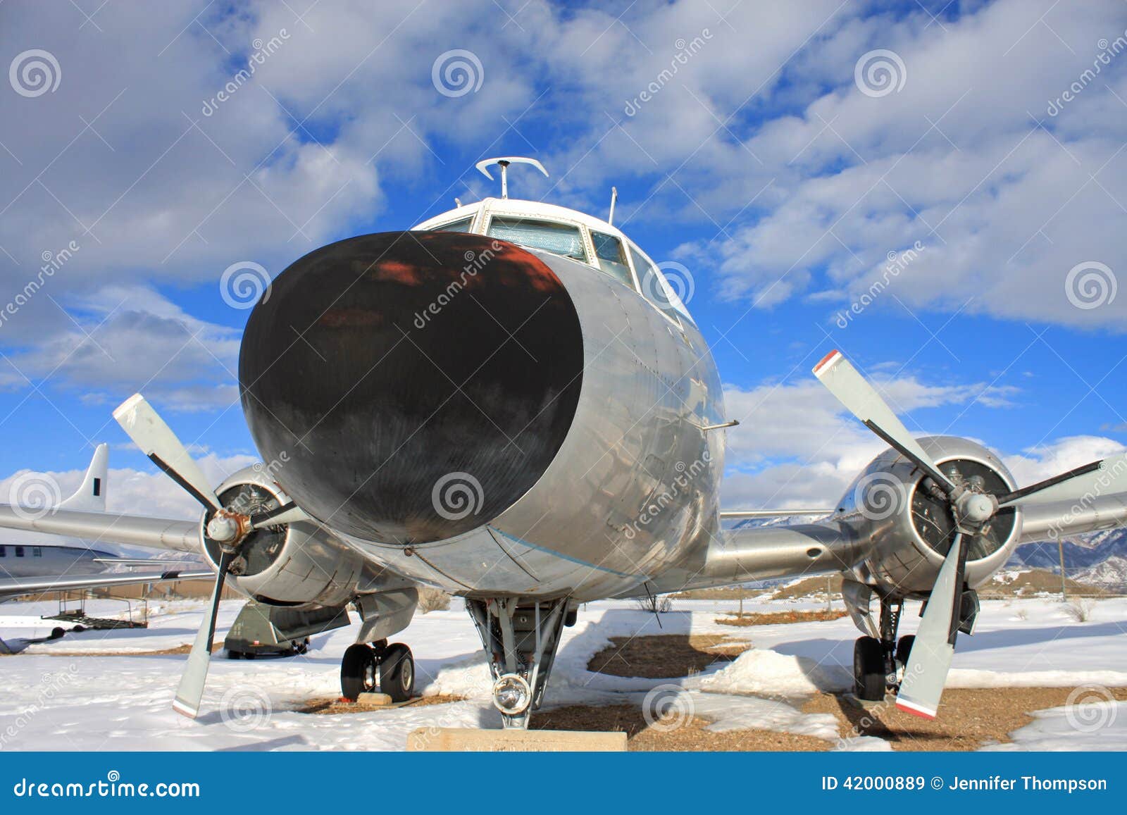 Vintage military airplane stock image. Image of transport - 42000889
