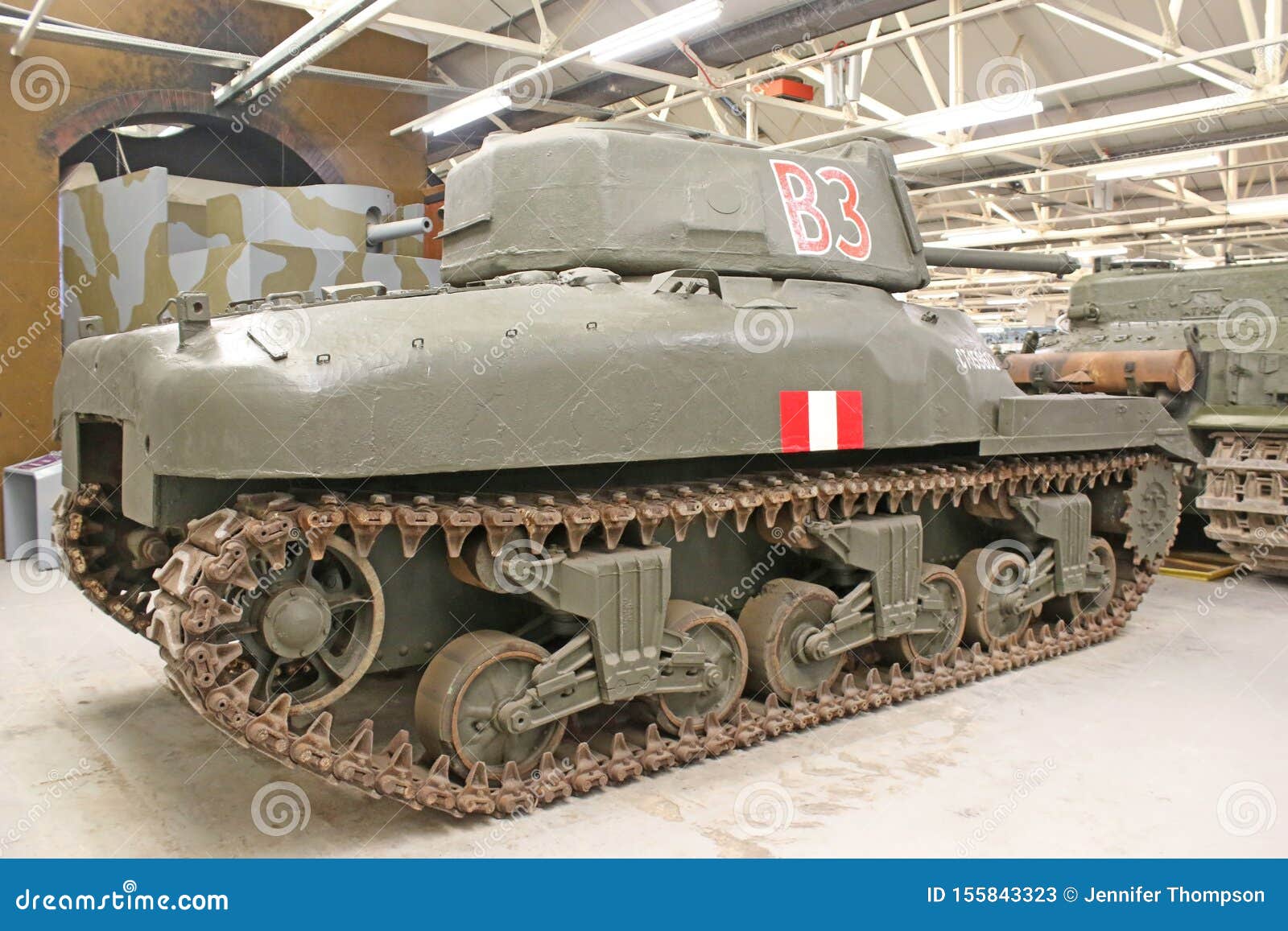 Vintage military tank stock image. Image of track, vehicle - 155843323