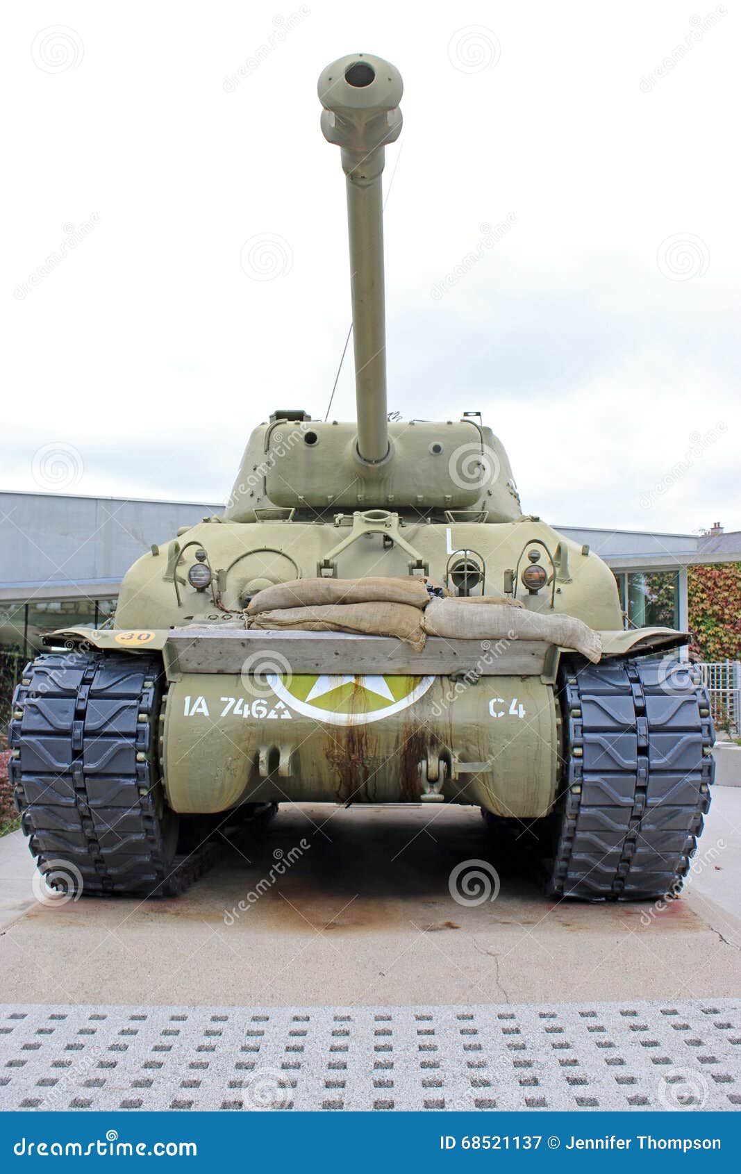 Vintage military tank editorial photography. Image of armoured - 68521137