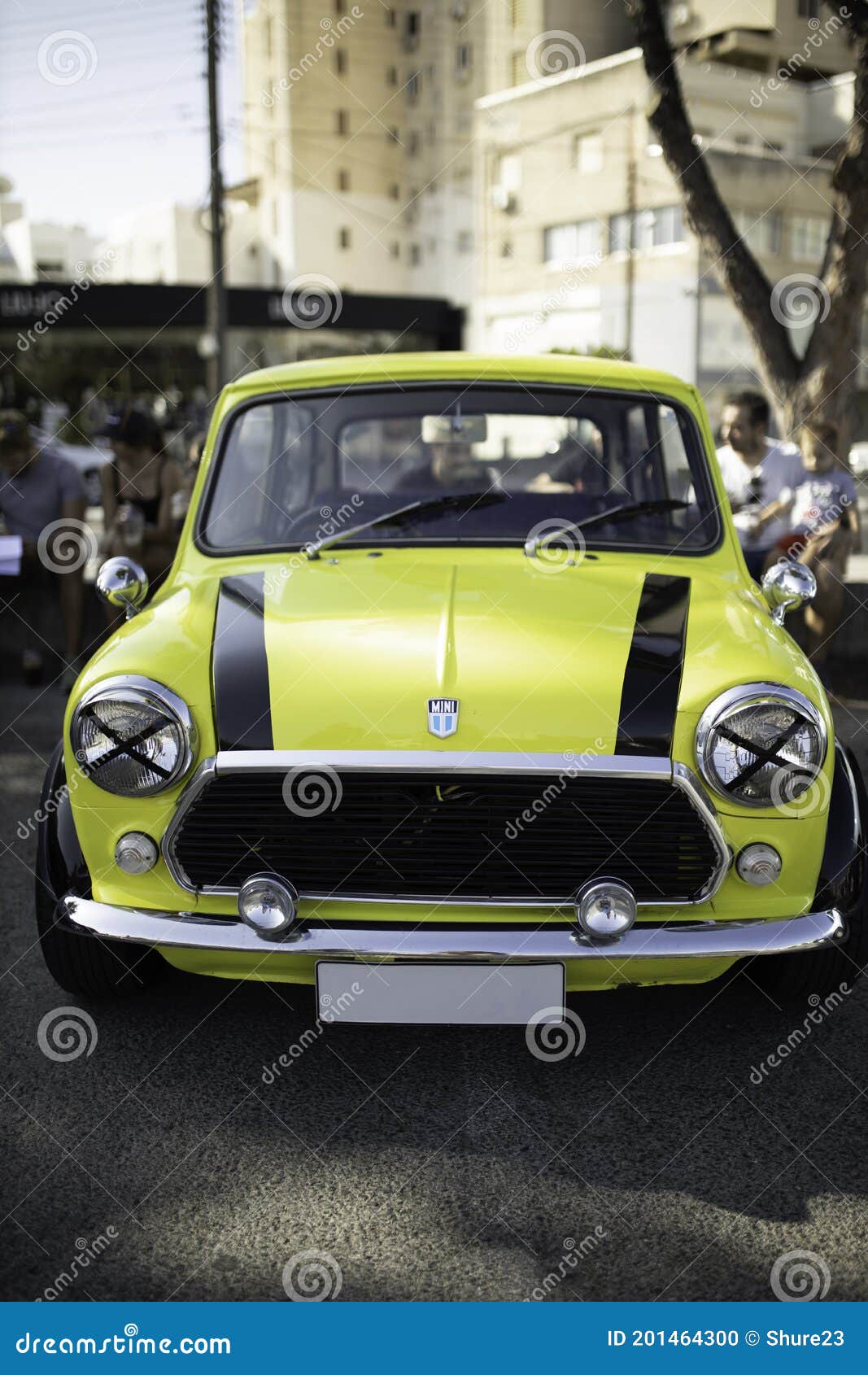 Old Fashioned Mini Cooper Editorial Photo | CartoonDealer.com #60991387