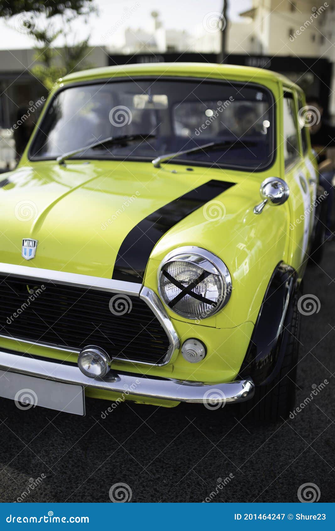 Old Fashioned Mini Cooper Editorial Photo | CartoonDealer.com #60991387